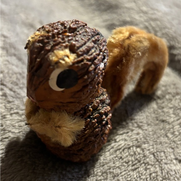 Accents | Salt Shaker Vintage Very Old Homemade Nut Squirrel Salt ...